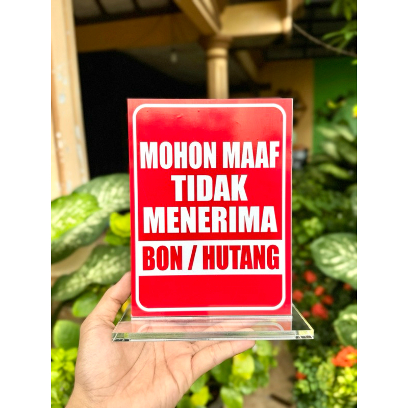 Jual AKRILIK MEJA UKURAN 20cmX15cm INFO MOHON MAAF TIDAK MENERIMA ...