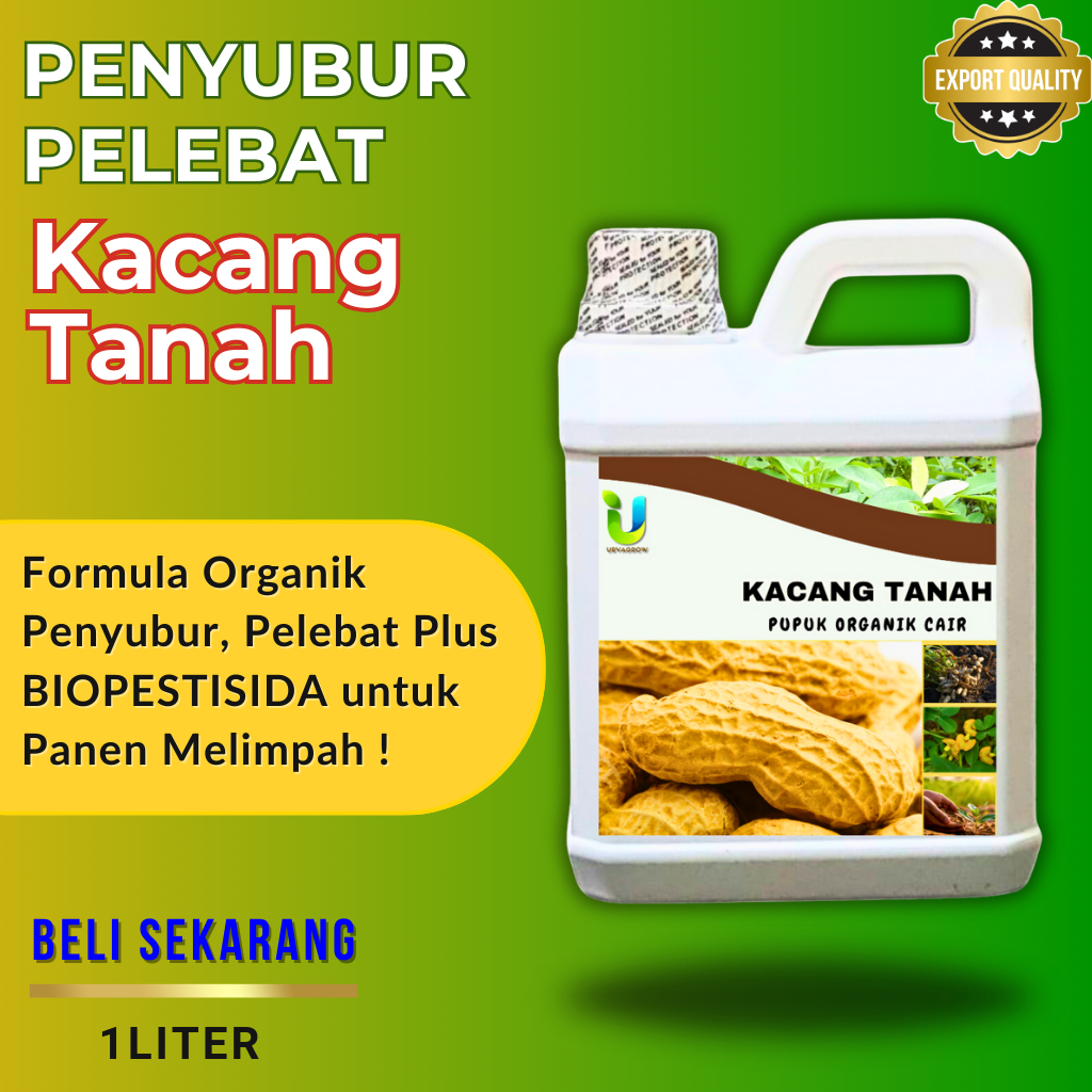 Jual Pupuk Organik Cair Kacang Tanah-Pelebat Penyubur Kacang Tanah-Pupuk Pembesar kacang tanah ...