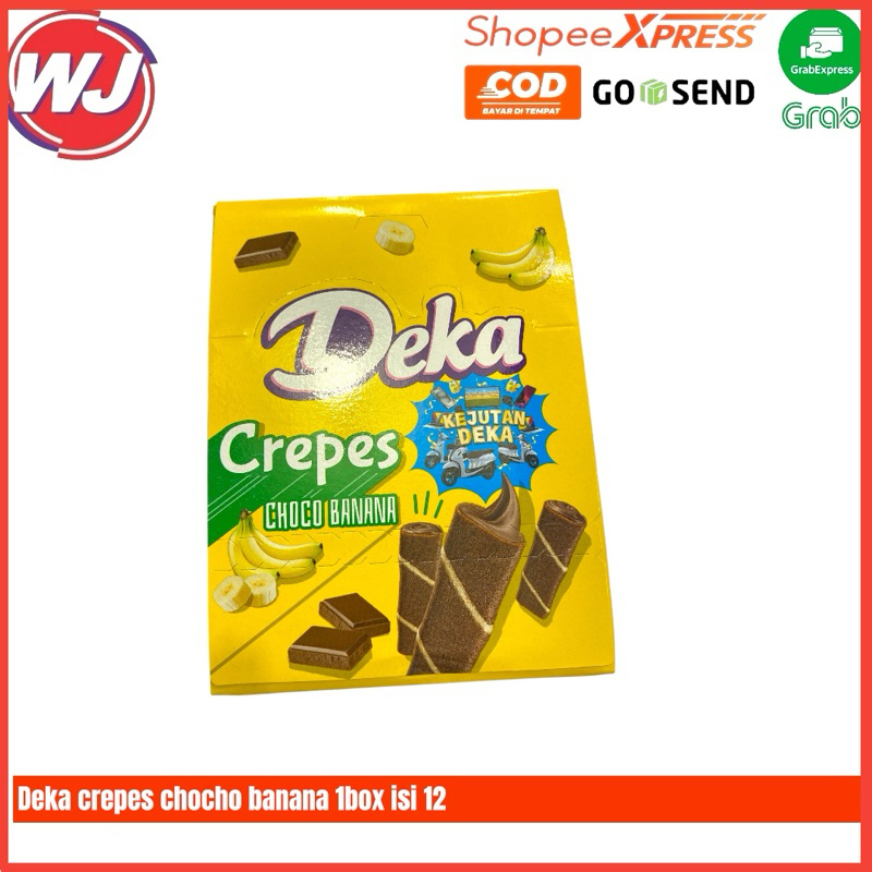 Jual DEKA CREPES CHOCOBANANA 12X14GRAM | Shopee Indonesia