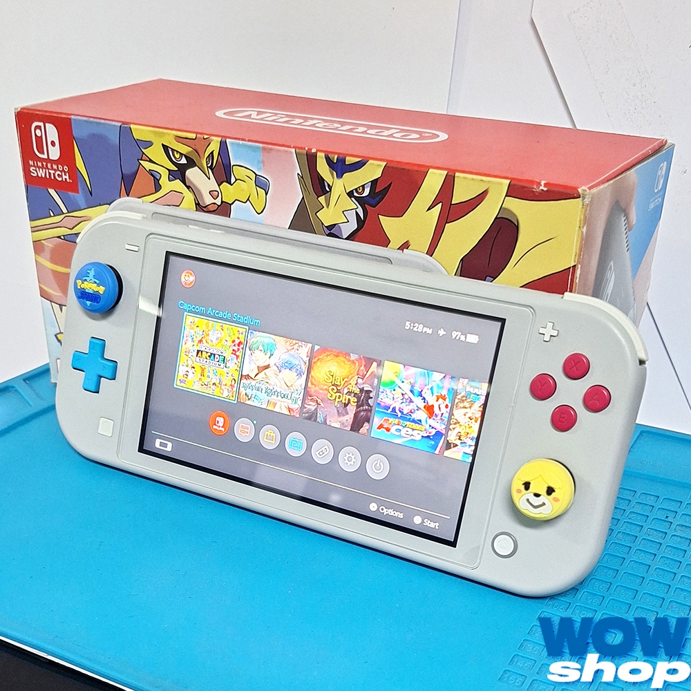 Jual Nintendo Switch lite Zacian Zamazenta CFW - 128 GB Fullset ...
