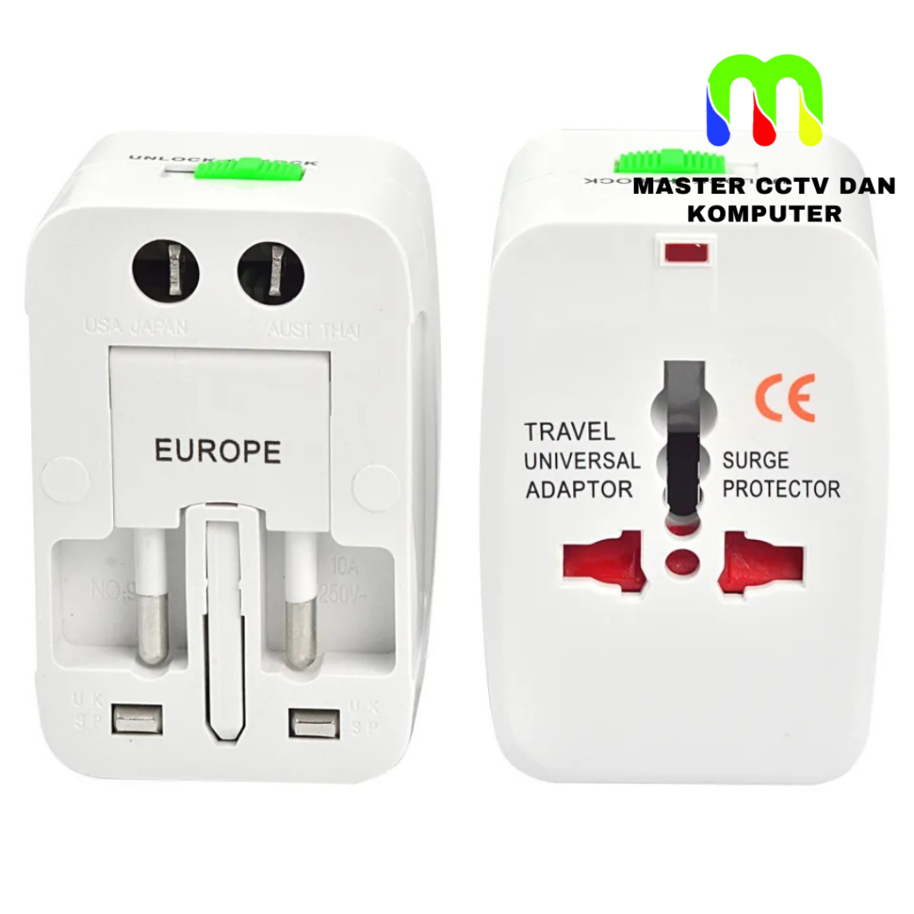 Jual Colokan Universal Travel AdaptorListrik Adaptor Internasional All ...