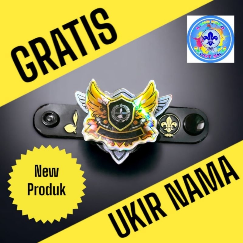 Jual ring kacu pramuka custom nama ring kacu pramuka penegak pandega ...