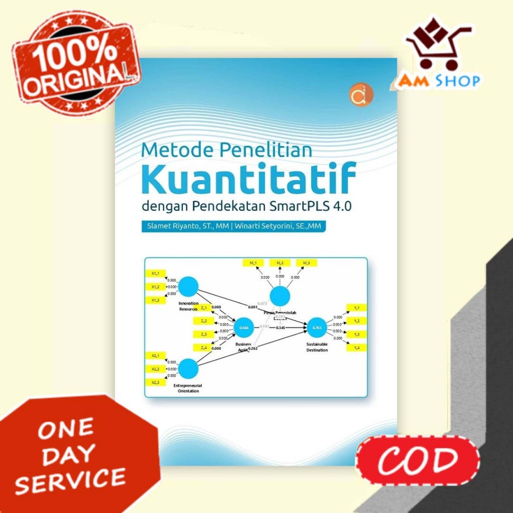 Jual Metode Penelitian Kuantitatif Dengan Pendekatan Smartpls 4.0 ...