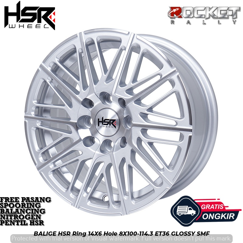 Jual Velg Mobil Ring 14 HSR BALIGE Baut 4X100/114,3 For Xenia Karimun Spark Avanza Sigra Jazz ...