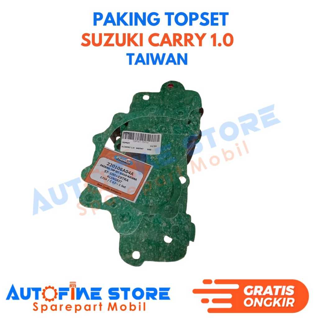 Jual Gasket Paking Topset Suzuki Carry 1.0 / Katana / Jimny Taiwan | Shopee Indonesia