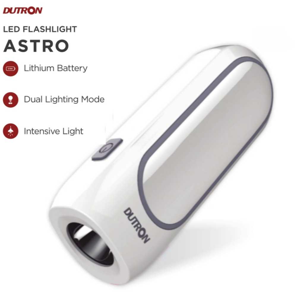 Jual SENTER PLUS EMERGENCY DUTRON ASTRO DT-FJ-5577 - CAHAYA TERANG ...