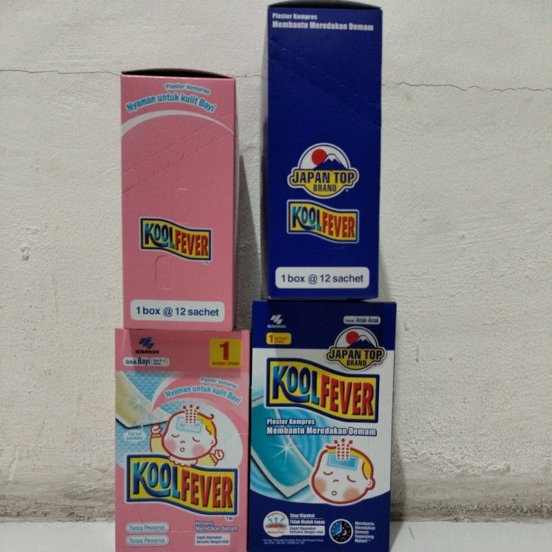 Jual KOOL FEVER BAYI / KOOL FEVER ANAK / KOMPRES BAYI / KOMPRES ANAK / PLESTER KOMPRES DEMAM ...