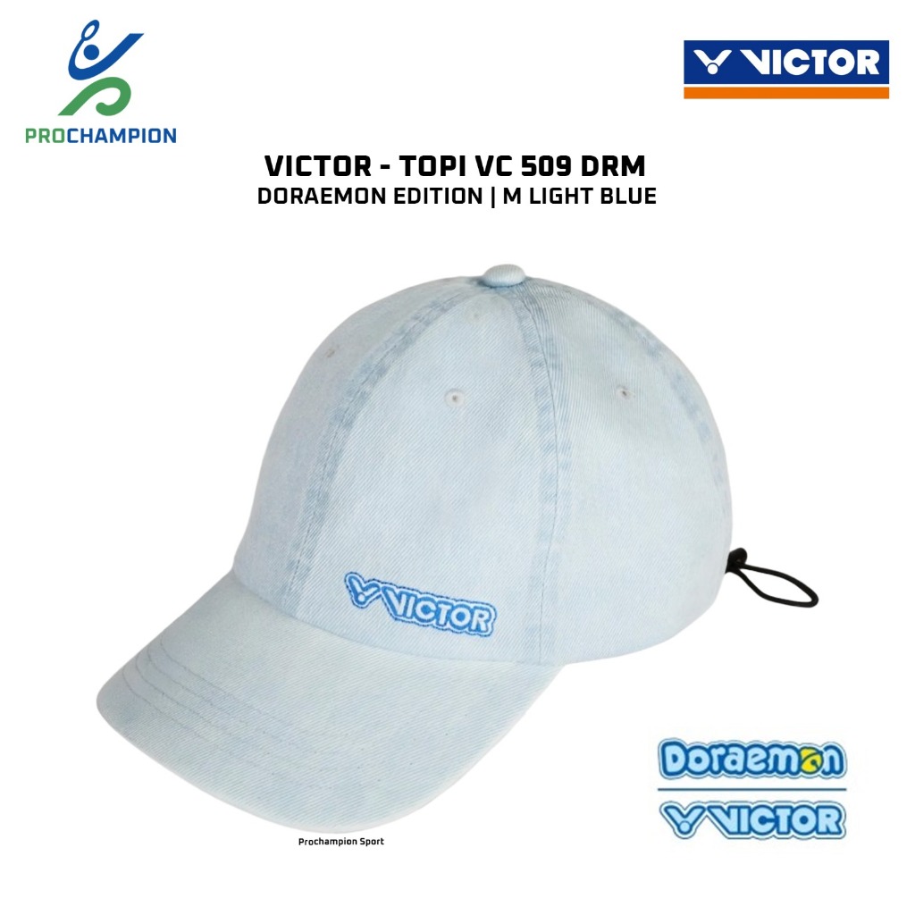 Jual Special Edition Topi / Cap Victor Doraemon VC509DRM M Denim Blue ...