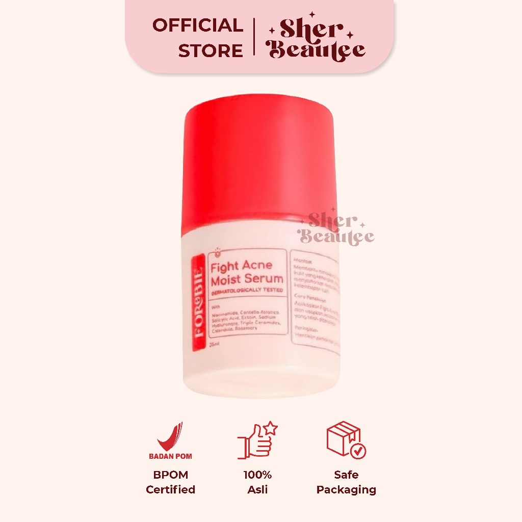 Jual [NEW PACKAGING] Forebie Fight Acne Moist Serum 35ml | Shopee Indonesia