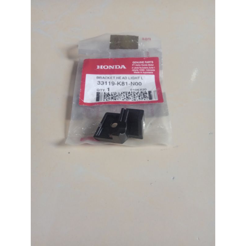 Jual bracket head light L breket lampu depan beat sporty esp k81 ...