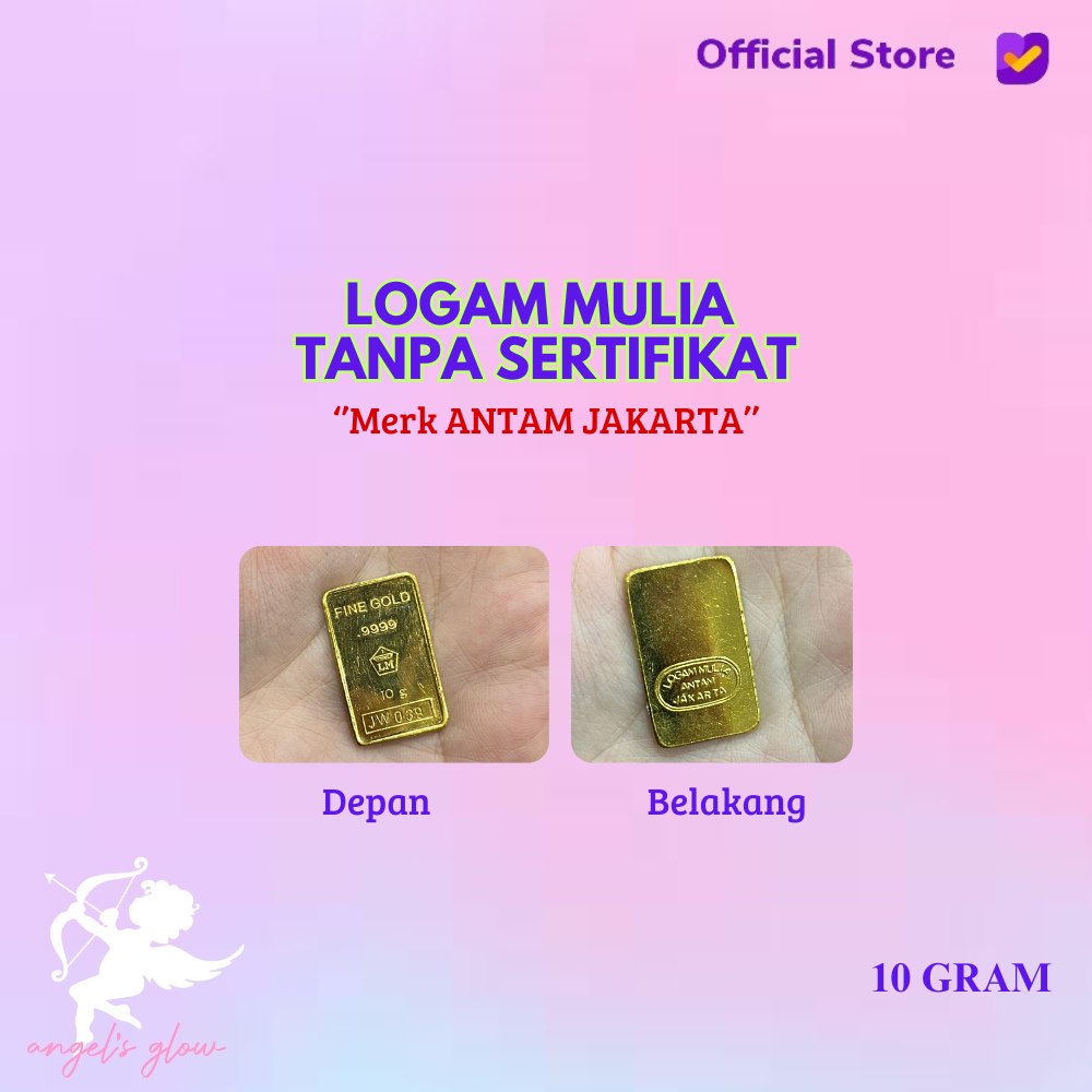 Jual LOGAM MULIA ANTAM JAKARTA 10GR | Shopee Indonesia