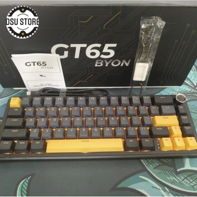 Jual VortexSeries GT65 BYON 65% Wireless Tri Mode 65% Gasket Mount ...