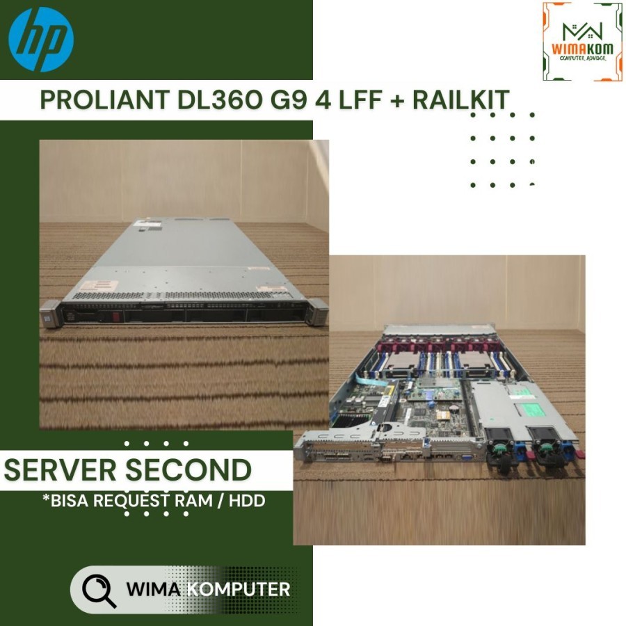 Jual Server HP Proliant DL360 G9 Obrall | Shopee Indonesia
