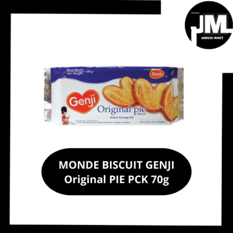 Jual Monde Genji pie original pck 70g | Shopee Indonesia