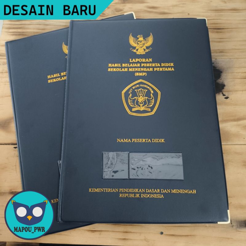 Jual Map Raport SMP UMUM Warna Biru Dongker | Shopee Indonesia