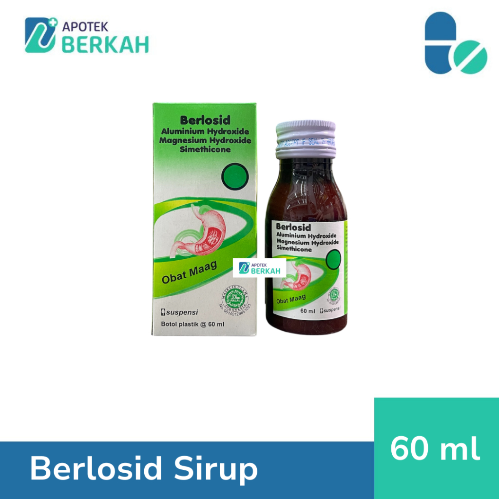 Jual Berlosid Suspensi untuk Mengatasi Kelebihan Asam Lambung Gastritis ...