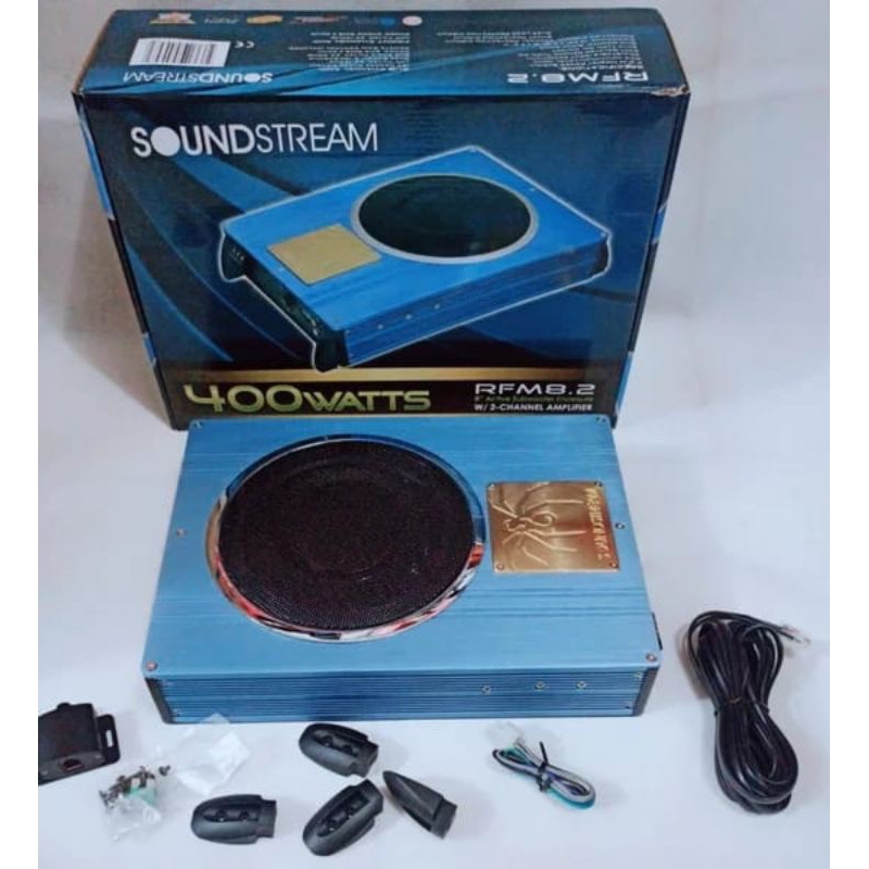 Jual Subwoofer Kolong Soundstream RFM 8.2 Aktif New 8 inch | Shopee ...