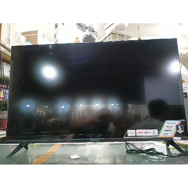 Jual LED SMART GOOGLE TV POLYTRON 43 INCH. PLD43RG 9059 | Shopee Indonesia