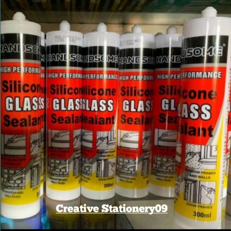 Jual Lem Botol Handsome / Lem Kaca Botol / Lem Sealant Botol Clear ...