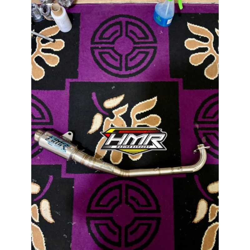 Jual knalpot hmr satu set supra 125 ,fi,kharisma,revo abs,kirana,pnp ...
