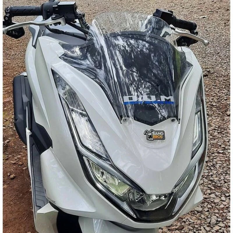 Jual Visor windshield custom model std utk Honda pcx 160 | Shopee Indonesia