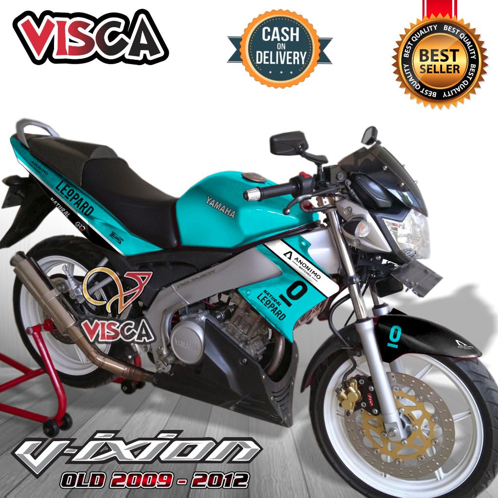 Jual Decal Vixion Old Full Body Stiker Vixion Old Full Body Striping ...