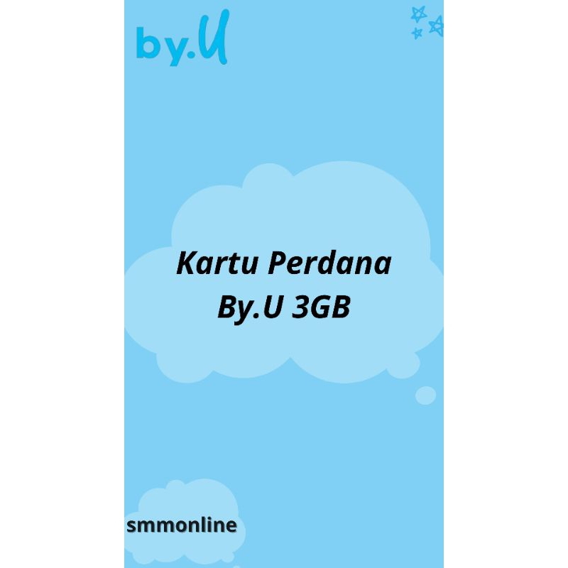Jual Nomer Nomor Kartu Perdana SP Byu 7gb 6gb 3gb Tsel Paket Data SEGEL ...