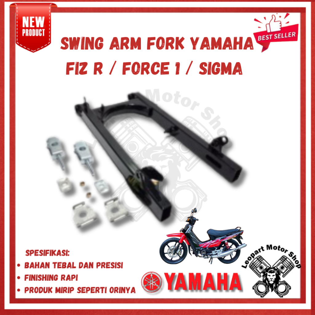 Jual Swing Arm Fork Garpu Belakang Yamaha Fiz r Force 1 Crypton Tebal ...