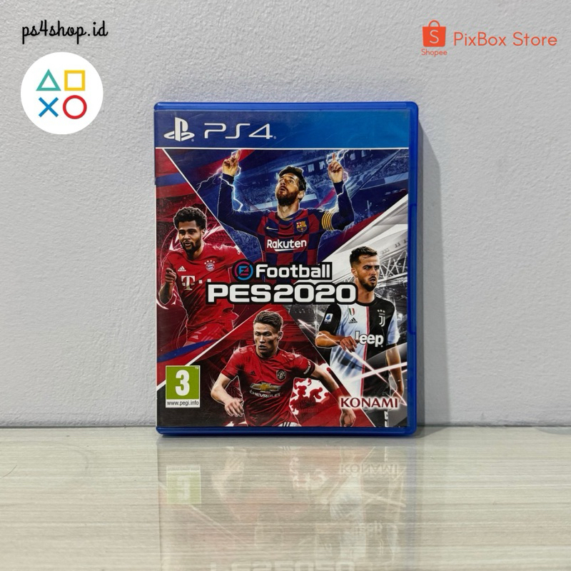 Jual BD Kaset PS4 PES 2020 Second Bekas Original | Game Bola PES2020 ...