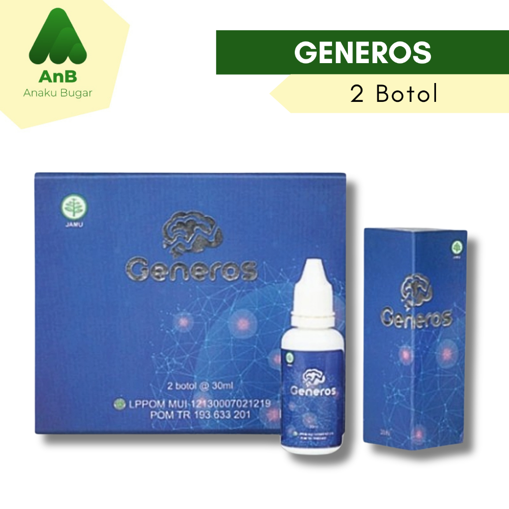 Jual Generos Multivitamin Nutrisi Otak Anak VItamin Untuk Anak Lancar ...