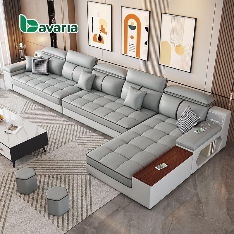 Jual BAVARIA Sofa Minimalis Letter L Model Mewah Terbaru | Shopee Indonesia