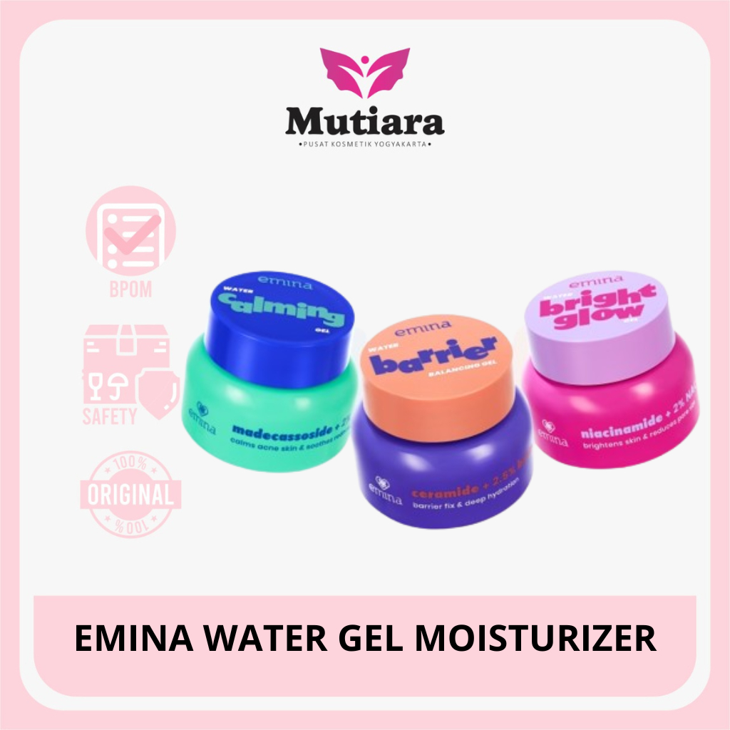 Jual EMINA WATER GEL MOISTURIZER 30GR | Shopee Indonesia
