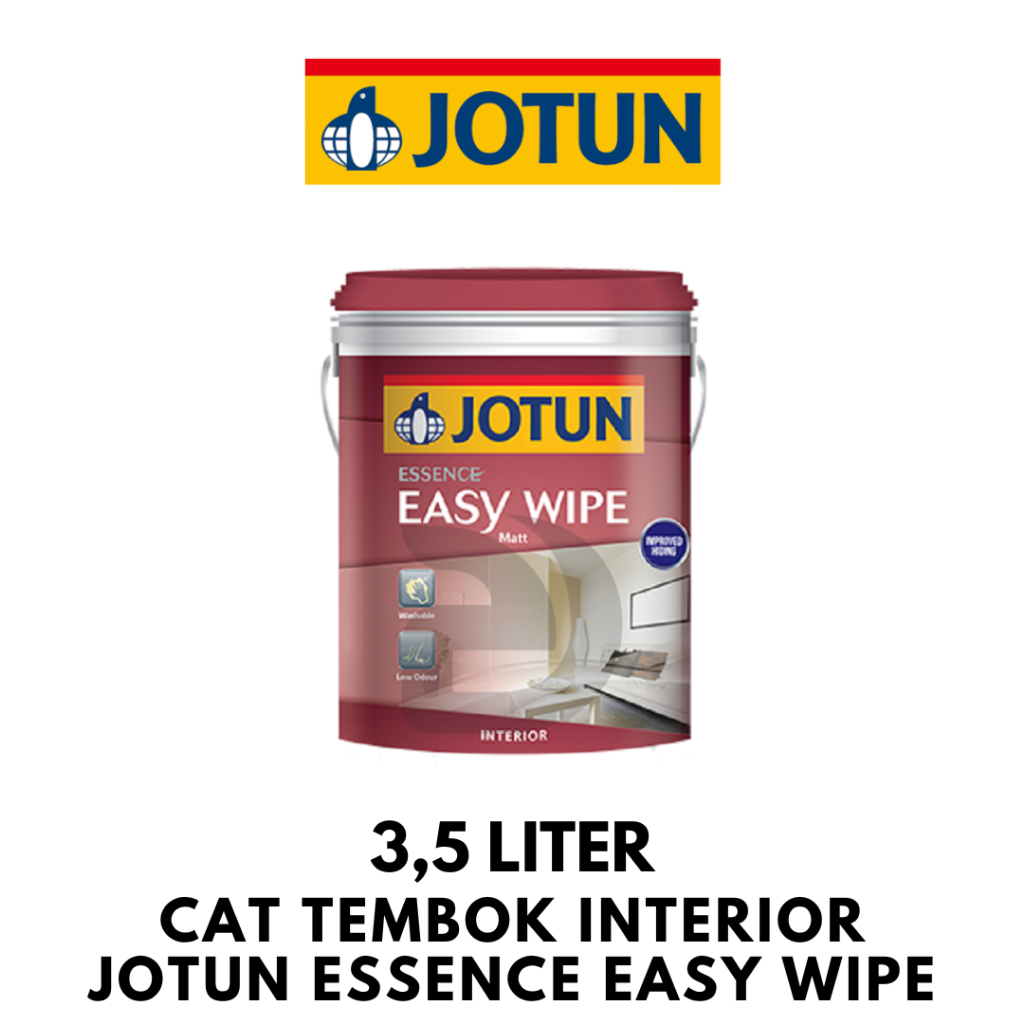 Jual Cat Tembok Interior Jotun Essence Easy Wipe Galon 5 Kg / 3,5 Liter ...