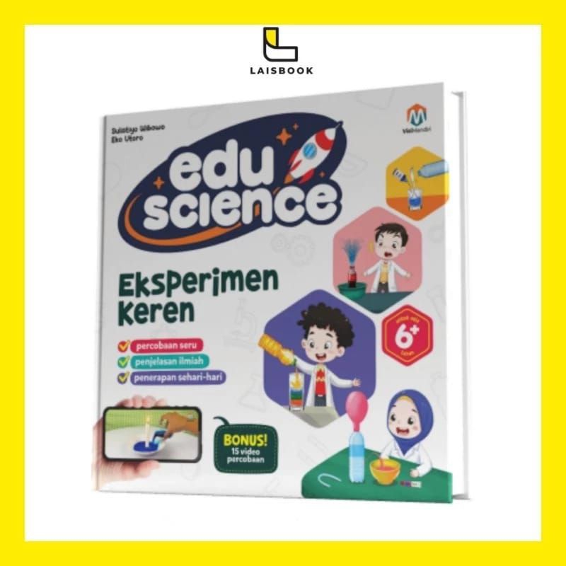 Jual Buku Anak Belajar Sains Edu Science Eduscience Eksperimen Keren ...