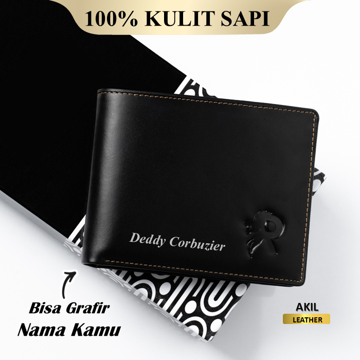 Jual Dompet Kulit Sapi Asli Pria Original Branded 100% Premium Leather ...