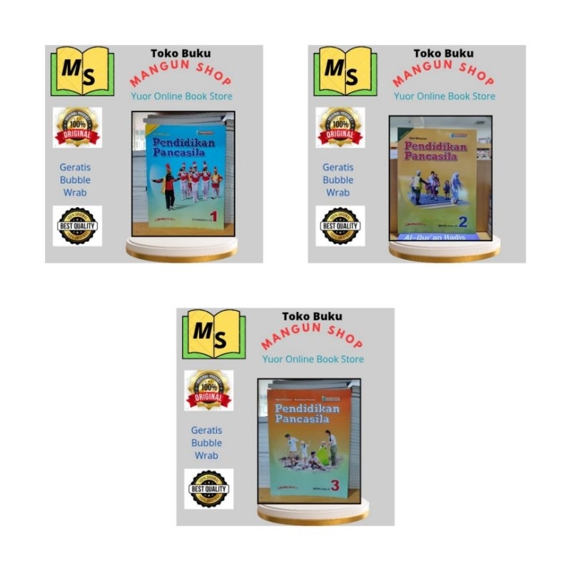 Jual Buku Pendidikan Pancasila Kelas 7.8,9 SMP Kurikulum Merdeka Yudhistira | Shopee Indonesia