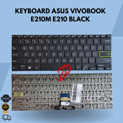 Jual Keyboard Asus Vivobook E210 E210M E210M - Black | Shopee Indonesia