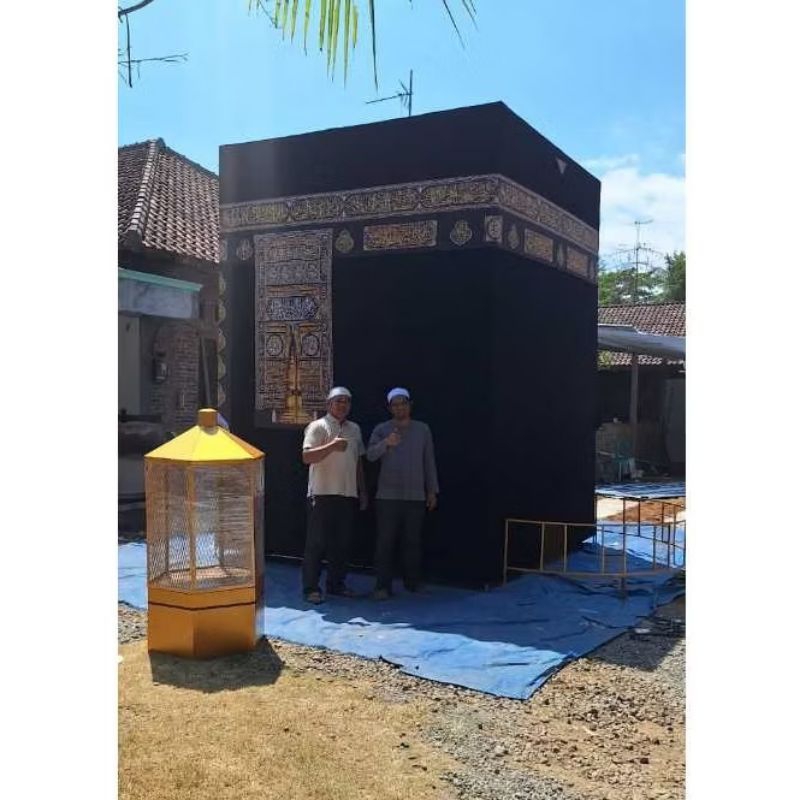 Jual (SUPER JUMBO 3m x 3m x 4m] Miniatur Ka'bah Alat Peraga manasik ...