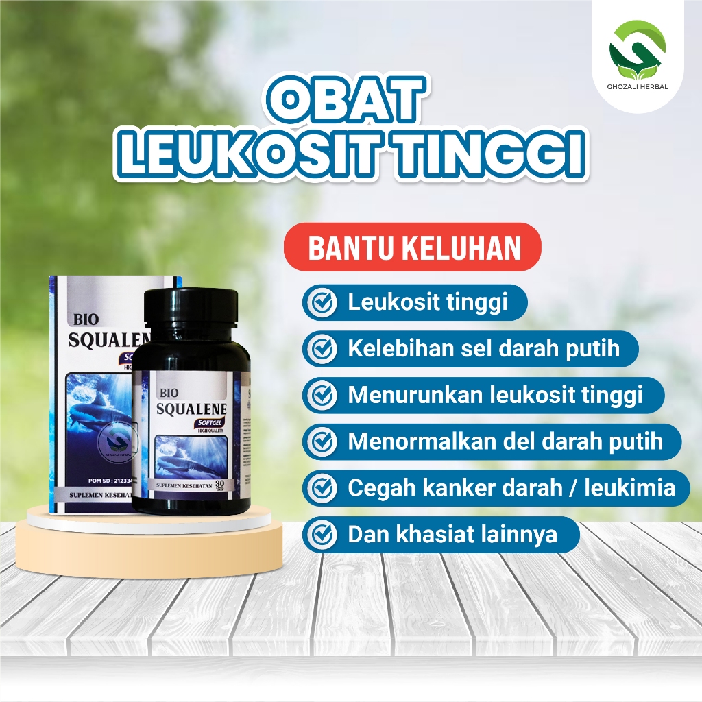 Jual Obat Leukosit Tinggi, Kelebihan Sel Darah Putih, Cegah Kanker ...