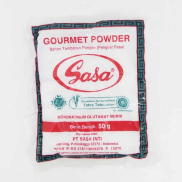 Jual Penyedap SASA Penyedap Rasa Makanan Sachet 50 gr Micin Vetsin MSG ...