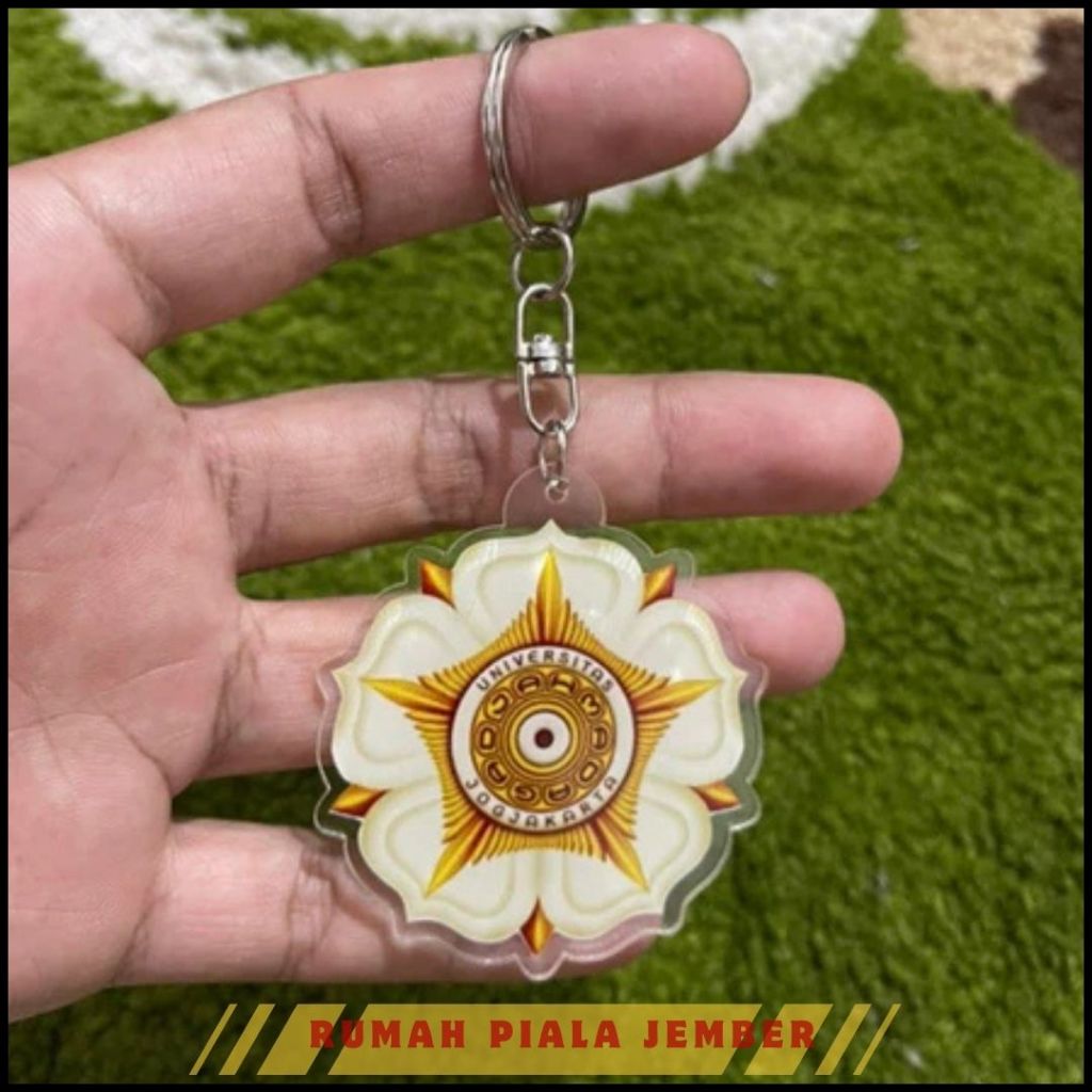 Jual Gantungan Kunci Logo Kampus UGM || Logo Universitas gajah Mada ...
