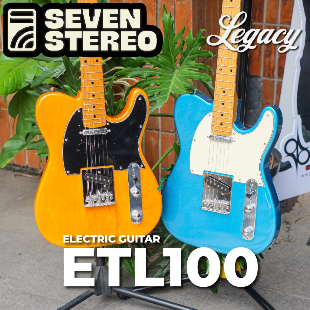 Jual Legacy ETL100 ETL-100 Telecaster Electric Guitar | Shopee Indonesia