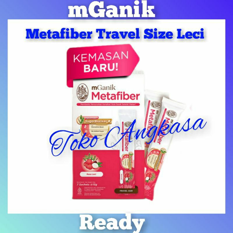Jual MGANIK METAFIBER TRAVEL SIZE 105 GR ISI 7 SACHET RASA JERUK - LECI ...
