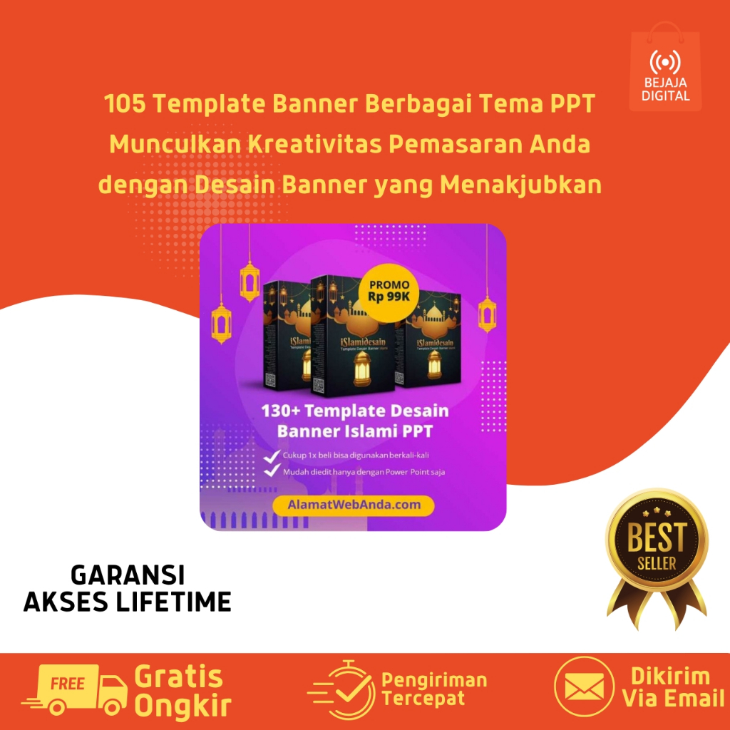 Jual Template Banner Berbagai Tema PowerPoint untuk Kebutuhan | Shopee ...