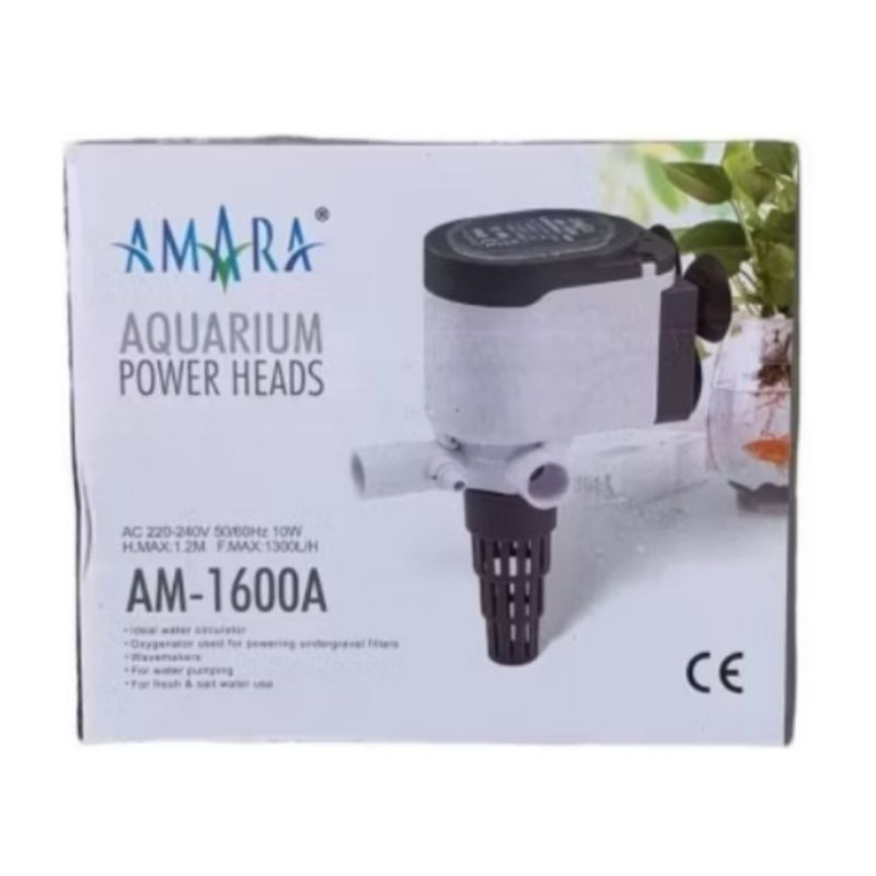 Jual Pompa Air Aquarium Amara Power Head Amara AM 1600 A Low Watt ...