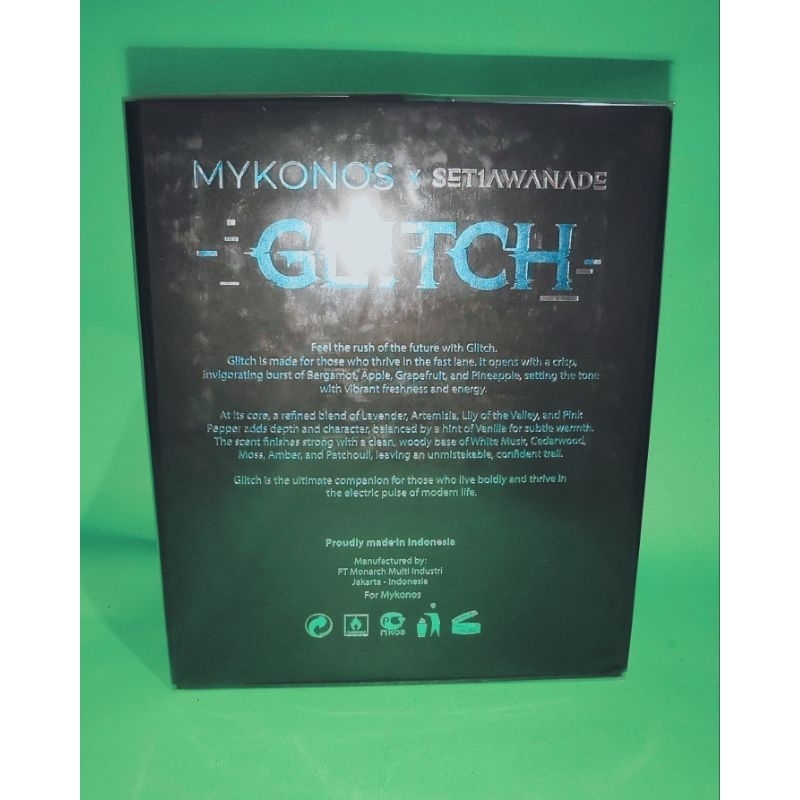 Jual Parfum GLITCH Mykonos X Ade Setiawan 100ml (READY) (SEGEL / BNIB ...