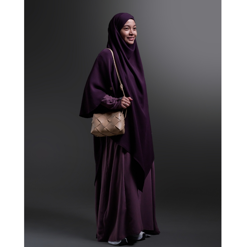 Jual Gerai Hawa - Jaafira & Cadila Abaya Set French Khimar Mazen Anti ...