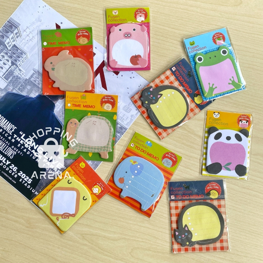 Jual Sticky Notes Karakter Lucu RANDOM Kertas Memo Stickynote ...