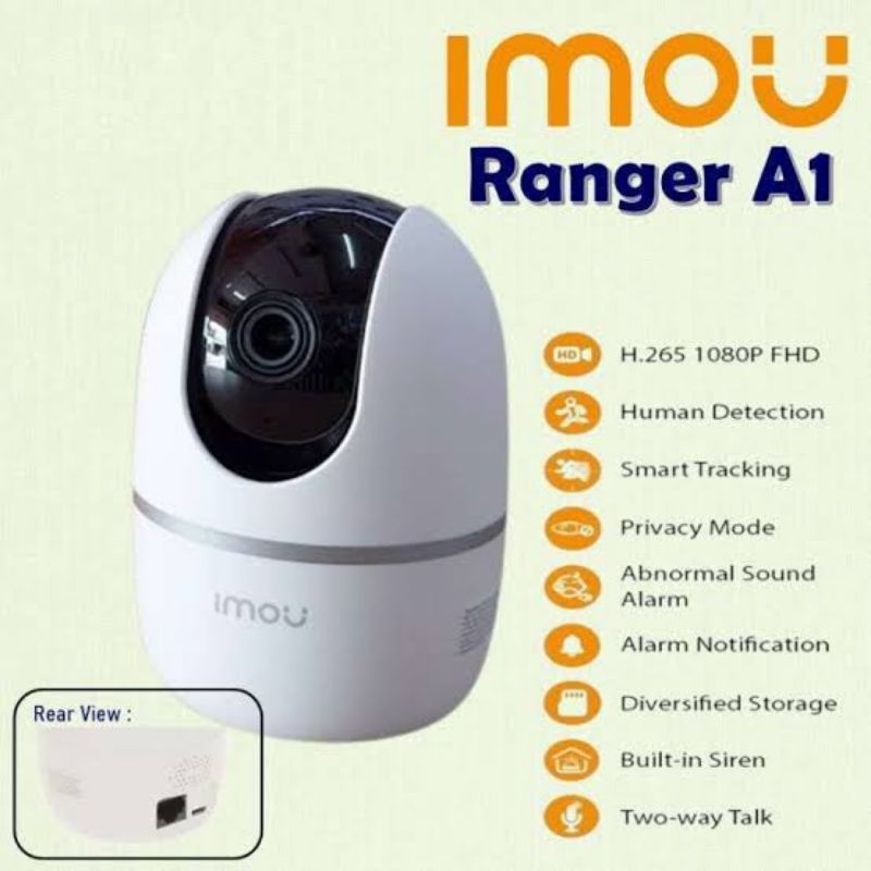 Jual Camera Smart CCTV IMOU Ranger A1 3MP Wifi PTZ Audio IP CAM Indoor | Shopee Indonesia