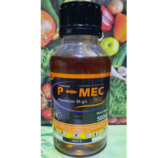 Jual P-MEC 36 EC 500ML Abamectin Murni Bening Insektisida sistemik ...
